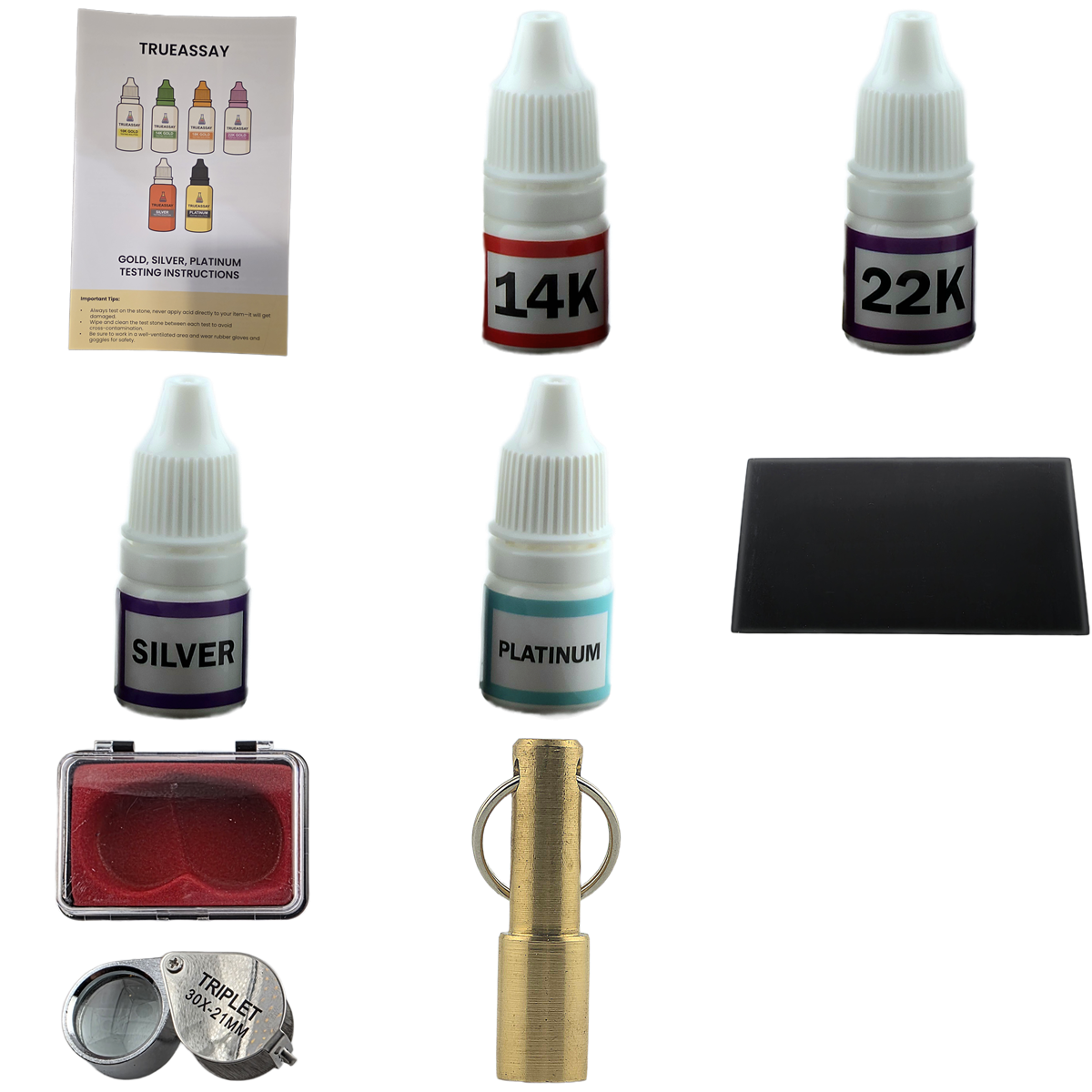 ins 14k 22k slv plt 3x6 Loupe Mag | eBay