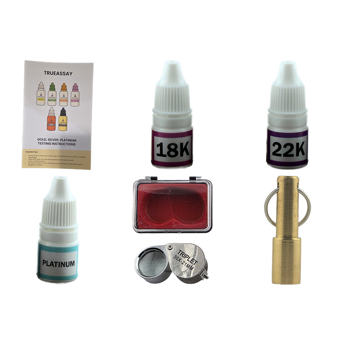 ins 18k 22k plt Loupe Mag | eBay